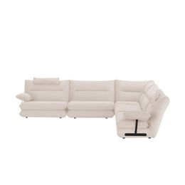 Smart Ecksofa Ellen ¦ beige ¦ Maße (cm): B: 358 H: 89 T: 358