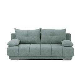 bobb Schlafsofa Isalie ¦ blau ¦ Maße (cm): B: 206 H: 92 T: 105