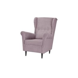 Smart Sessel Hubertine ¦ rosa/pink ¦ Maße (cm): B: 82 H: 102 T: 89