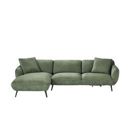 pop Ecksofa Ventus ¦ grün ¦ Maße (cm): B: 281 H: 111 T: 174