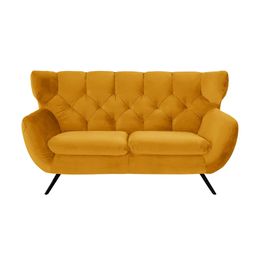 Jette Home Sofa Caldara ¦ gelb ¦ Maße (cm): B: 175 H: 94 T: 95