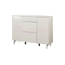 JOOP! Sideboard Gloss 24/7 ¦ grau ¦ Maße (cm): B: 182,5 H: 112,3 T: