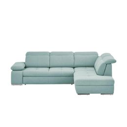 switch Ecksofa Avilla ¦ blau ¦ Maße (cm): B: 285 H: 86 T: 234