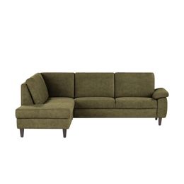 DIVA Ecksofa DIVA ¦ grün ¦ Maße (cm): B: 255 H: 90 T: 210