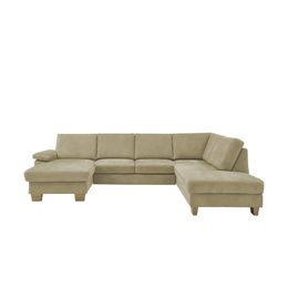 meinSofa Wohnlandschaft Samu ¦ grün ¦ Maße (cm): B: 316 H: 90 T: 235