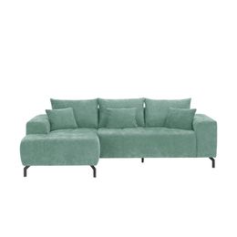 switch Ecksofa Astrid ¦ türkis/petrol ¦ Maße (cm): B: 252 H: 94 T: 1