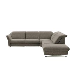 Hukla Ecksofa Mikrofaser Michelle ¦ grau ¦ Maße (cm): B: 292 H: 99 T: