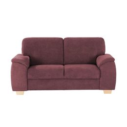 Smart Sofa Valencia ¦ rot ¦ Maße (cm): B: 180 H: 90 T: 93