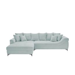 bobb Ecksofa Jonna ¦ grün ¦ Maße (cm): B: 317 H: 93 T: 226