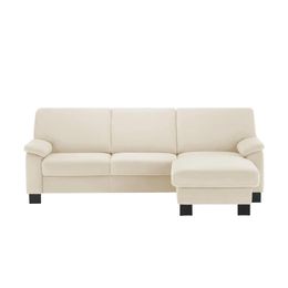 meinSofa Ecksofa Veit ¦ creme ¦ Maße (cm): B: 232 H: 90 T: 168