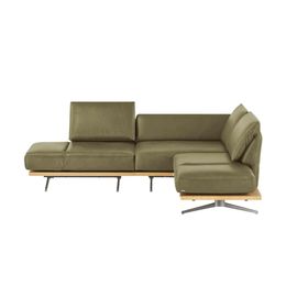 Koinor Ecksofa Phoenix ¦ grün ¦ Maße (cm): B: 253 H: 87 T: 209