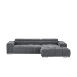 U.N.O uno Ecksofa Origo ¦ grau ¦ Maße (cm): B: 303 H: 70 T: 185