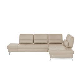 JOOP! Ecksofa Leder Loft 8108 ¦ beige ¦ Maße (cm): B: 299 H: 86 T: 2