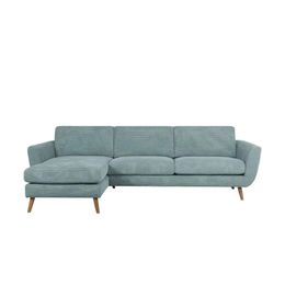 Soho Ecksofa Smilla ¦ blau ¦ Maße (cm): B: 274 H: 85 T: 156