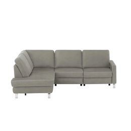 Max Schelling Ecksofa Maximum Plus ¦ grau ¦ Maße (cm): B: 257 H: 89