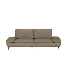 Wohnwert Ledersofa Amarena ¦ braun ¦ Maße (cm): B: 226 H: 81 T: 96