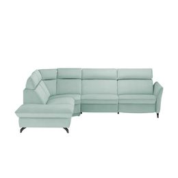 himolla Ecksofa 1926 ¦ grün ¦ Maße (cm): B: 245 H: 92 T: 278