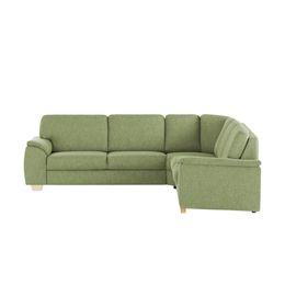 Smart Ecksofa Valencia ¦ grün ¦ Maße (cm): B: 280 H: 90 T: 250