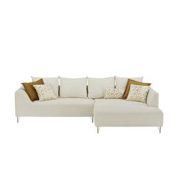 Höffner Ecksofa Reyhan ¦ beige ¦ Maße (cm): B: 304 H: 94 T: 202