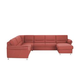 meinSofa Wohnlandschaft Donald ¦ rot ¦ Maße (cm): B: 330 H: 89 T: 2