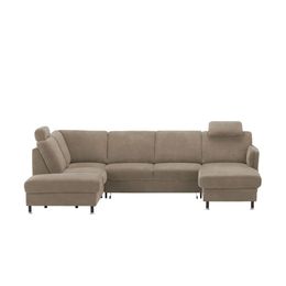 meinSofa Wohnlandschaft Veit ¦ braun ¦ Maße (cm): B: 305 H: 90 T: 20