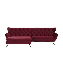 Jette Home Ecksofa Caldara ¦ rot ¦ Maße (cm): B: 300 H: 94 T: 175