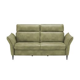 Hukla Sofa 2,5-sitzig Solea ¦ grün ¦ Maße (cm): B: 196 T: 95