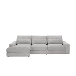 Höffner Ecksofa Branna ¦ grau ¦ Maße (cm): B: 322 H: 88 T: 164