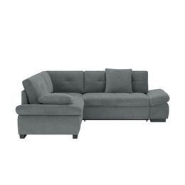 bobb Ecksofa Lindsay ¦ grau ¦ Maße (cm): B: 225 H: 91 T: 255