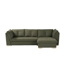 Smart Ecksofa Imperia ¦ grün ¦ Maße (cm): B: 290 H: 85 T: 161