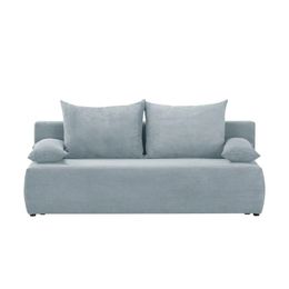 Höffner Schlafsofa Libia ¦ türkis/petrol ¦ Maße (cm): B: 200 H: 90 T: 91