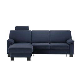 meinSofa Ecksofa Veit ¦ blau ¦ Maße (cm): B: 232 H: 90 T: 168