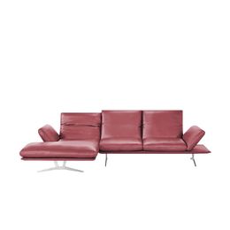 Koinor Ecksofa Echtleder Francis ¦ rot ¦ Maße (cm): B: 314 H: 93 T: 1