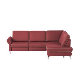 Medium Ecksofa Medium Plus ¦ rot ¦ Maße (cm): B: 265 H: 89 T: 200