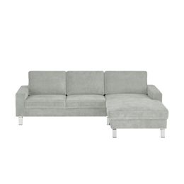 Höffner Ecksofa Coline ¦ grau ¦ Maße (cm): B: 258 H: 86 T: 184