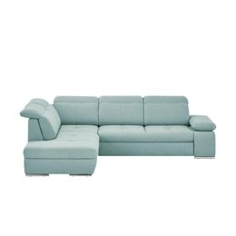 switch Ecksofa Avilla ¦ blau ¦ Maße (cm): B: 285 H: 86 T: 234