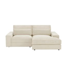 Höffner Ecksofa Branna ¦ creme ¦ Maße (cm): B: 232 H: 88 T: 164