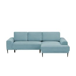 switch Ecksofa aus Cord Capitol ¦ türkis/petrol ¦ Maße (cm): B: 276 H