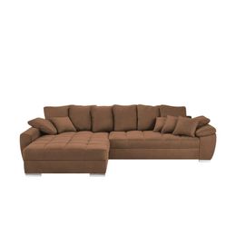 bobb Ecksofa Farina ¦ braun ¦ Maße (cm): B: 323 H: 92 T: 222