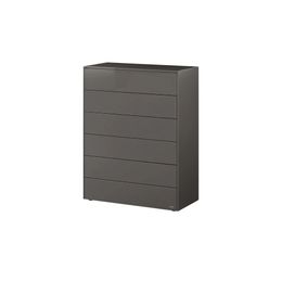 JOOP! Highboard Gloss Base ¦ schwarz ¦ Maße (cm): B: 92,5 H: 118,5 T