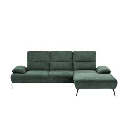 switch Ecksofa Cesar ¦ grün ¦ Maße (cm): B: 290 H: 102 T: 183