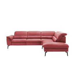 Hukla Ecksofa Luisa ¦ rot ¦ Maße (cm): B: 298 H: 106 T: 258