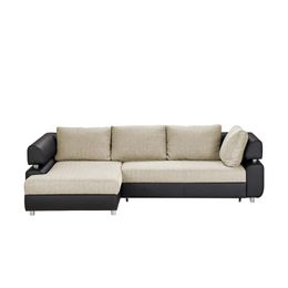 switch Ecksofa Panama ¦ beige ¦ Maße (cm): B: 265 H: 65 T: 190