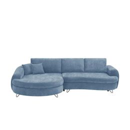 switch Ecksofa Ariana ¦ blau ¦ Maße (cm): B: 302