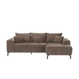 switch Ecksofa Astrid ¦ braun ¦ Maße (cm): B: 252 H: 94 T: 150