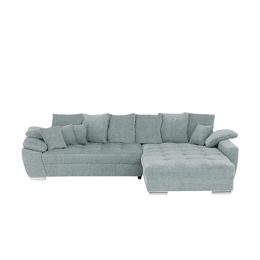 bobb Ecksofa Farina ¦ blau ¦ Maße (cm): B: 323 H: 92 T: 222