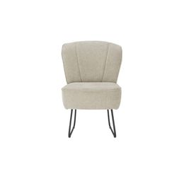 Höffner Sessel Elza I ¦ beige ¦ Maße (cm): B: 56 H: 87,5 T: 46