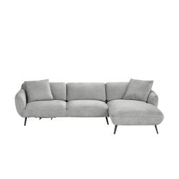 pop Ecksofa Ventus ¦ silber ¦ Maße (cm): B: 281 H: 111 T: 174