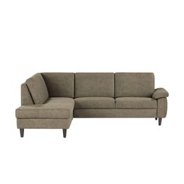 DIVA Ecksofa DIVA ¦ braun ¦ Maße (cm): B: 255 H: 90 T: 210