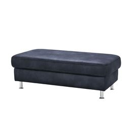 Mein Sofa bold XXL Hocker Veit ¦ blau ¦ Maße (cm): B: 130 H: 46 T: 6